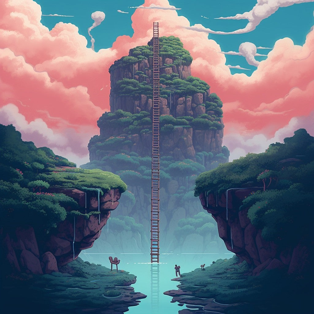 Ladder Daze | Elevated Satirical Clothing